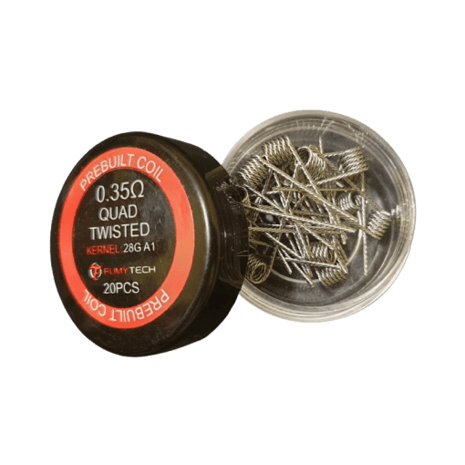 Fumytech Quad Twisted Kanthal A1 Coils Ø3.0mm ~0.35Ω 20pcs - VaperBG.com