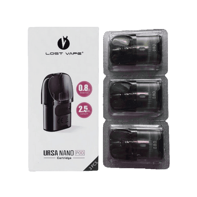 Cartridges for Ursa Nano & Ursa Baby 2.5ml 0.8Ω - VaperBG.com
