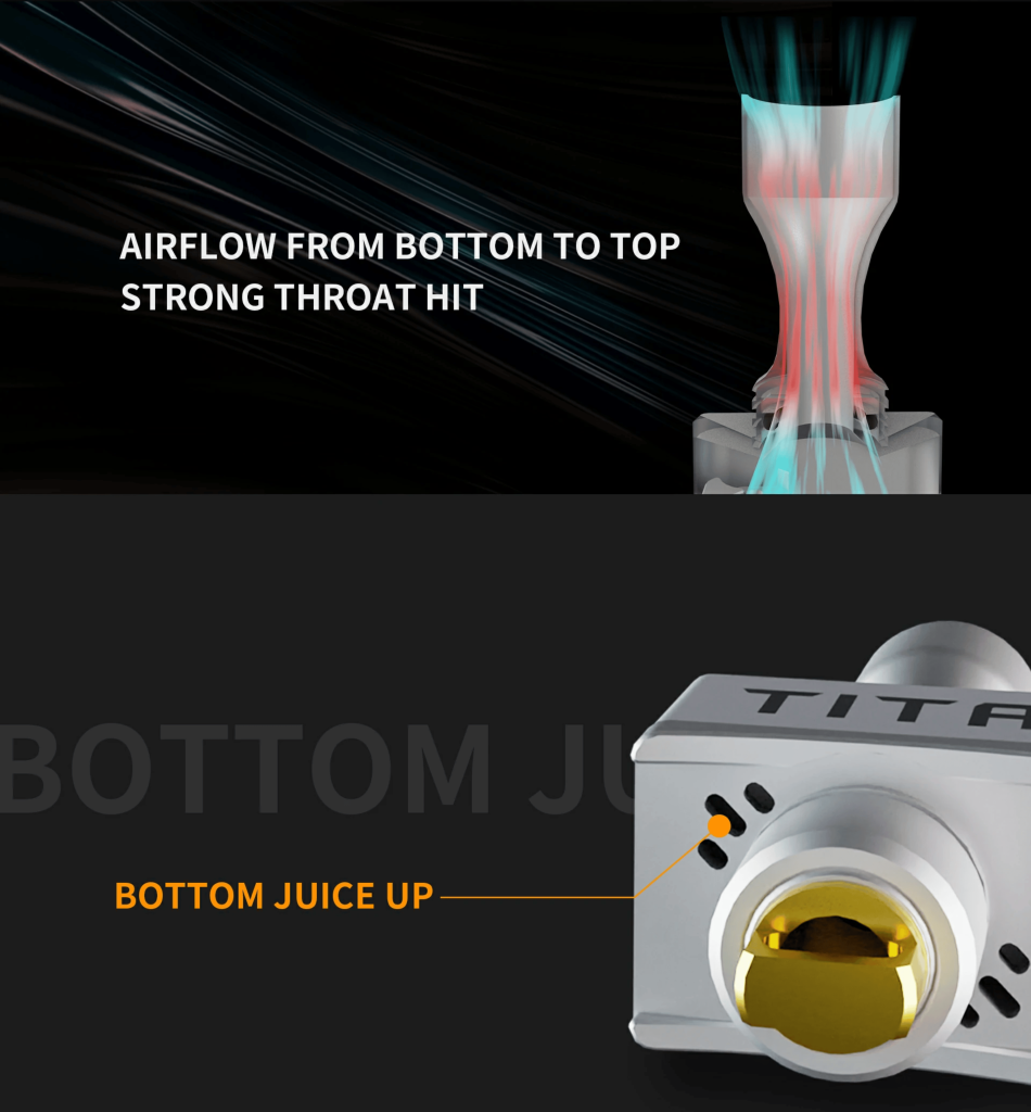 Veepon Tita X Boro RBA Bridge Silver - VaperBG.com