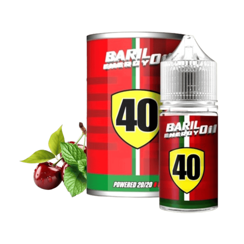 Baril Oil N°40 Cherry Red Mint 20ml by Marc Labo - VaperBG.com