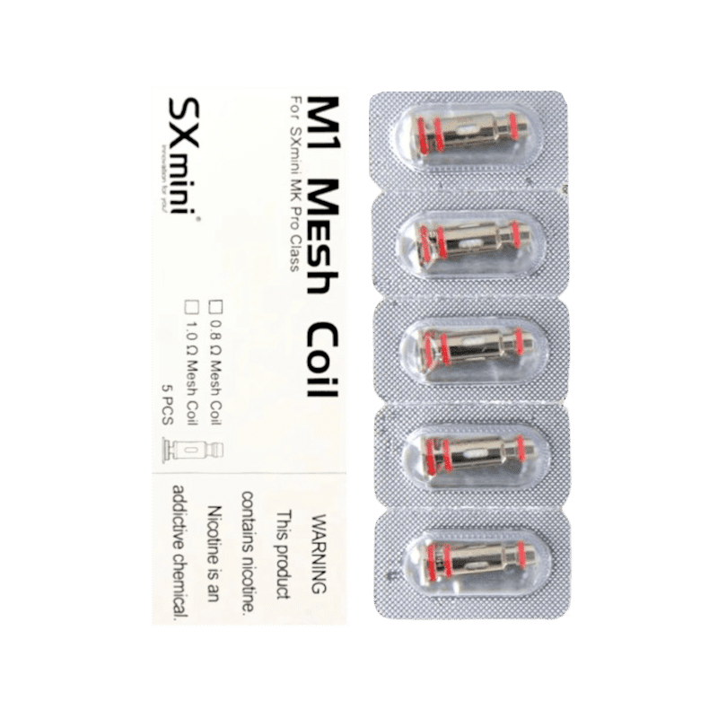 SXmini M1 1.0Ω Mesh Coils | VaperBG.com