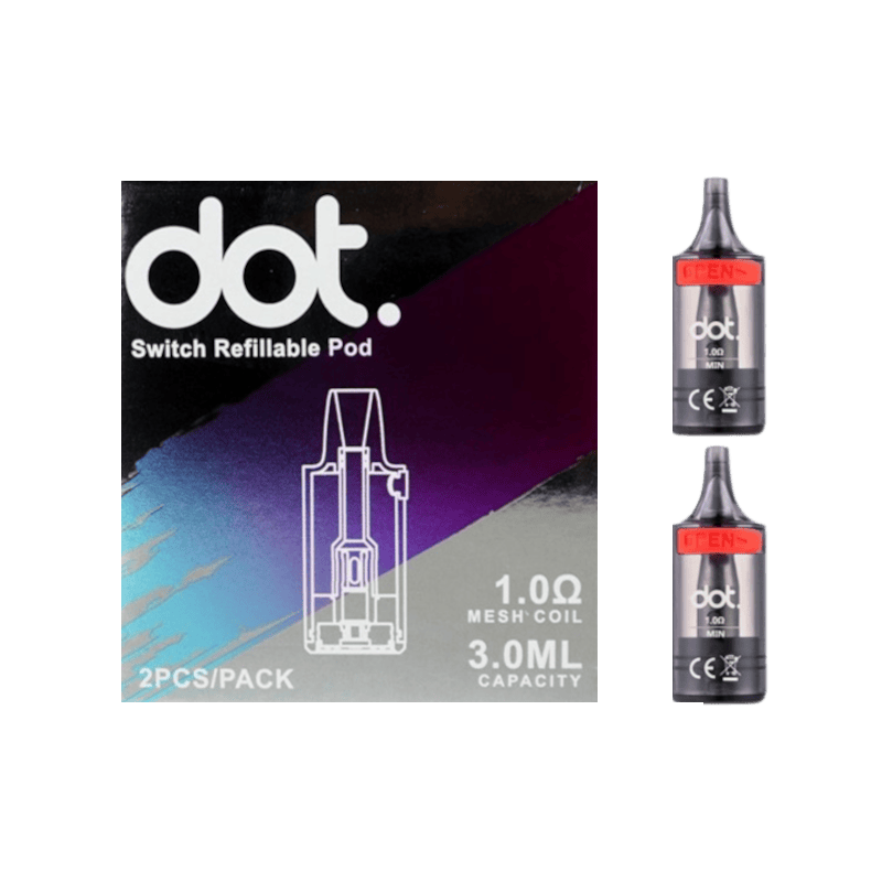 dotMod Switch Pod Cartridge 3ml 1.0Ω - VaperBG.com