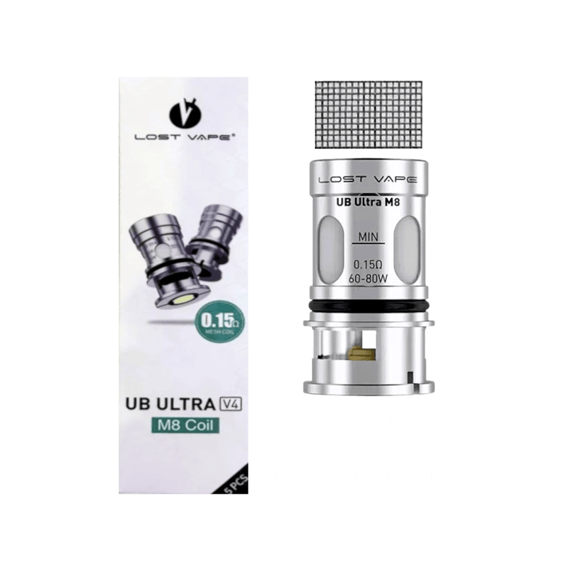Lost Vape UB Ultra M8 Mesh Coils v4 0.15Ω - VaperBG.com
